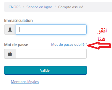 تتبع ملفات المرض cnops 2021